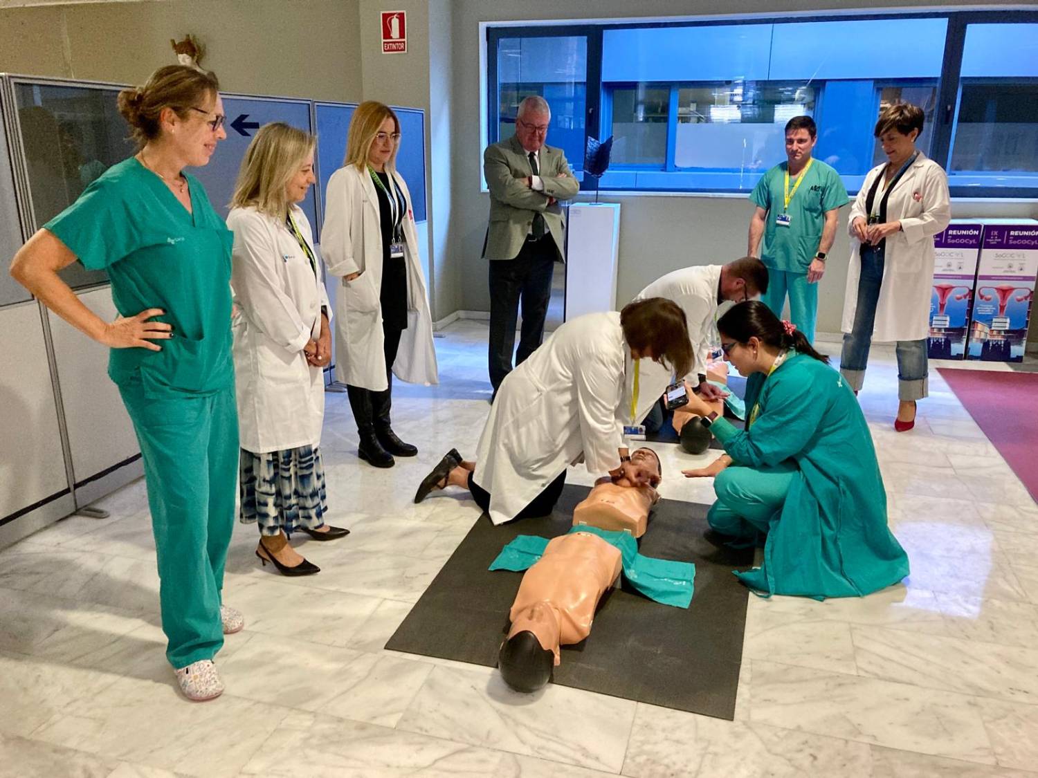 El CAULE celebra un taller de RCP con motivo del Día Mundial | Complejo ...